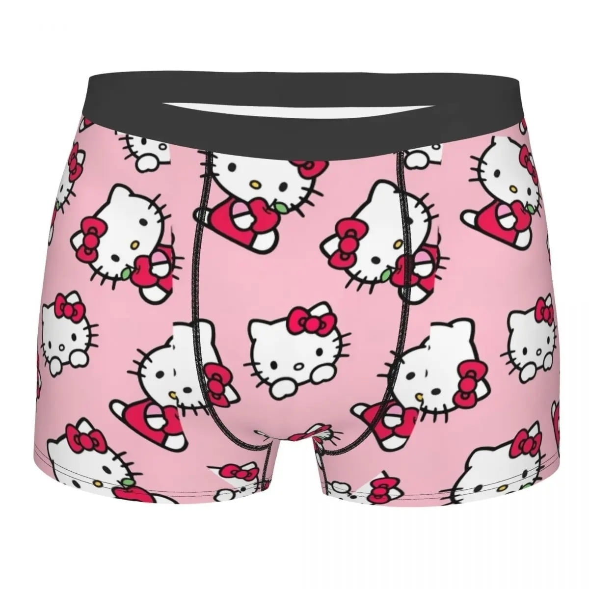 Hello Kitty Pattern Cartoon Boxer Shorts Panties Printed Underwear ...