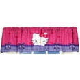 Hello Kitty 'Peek-A-Boo' Satin Window Valance - Walmart.com