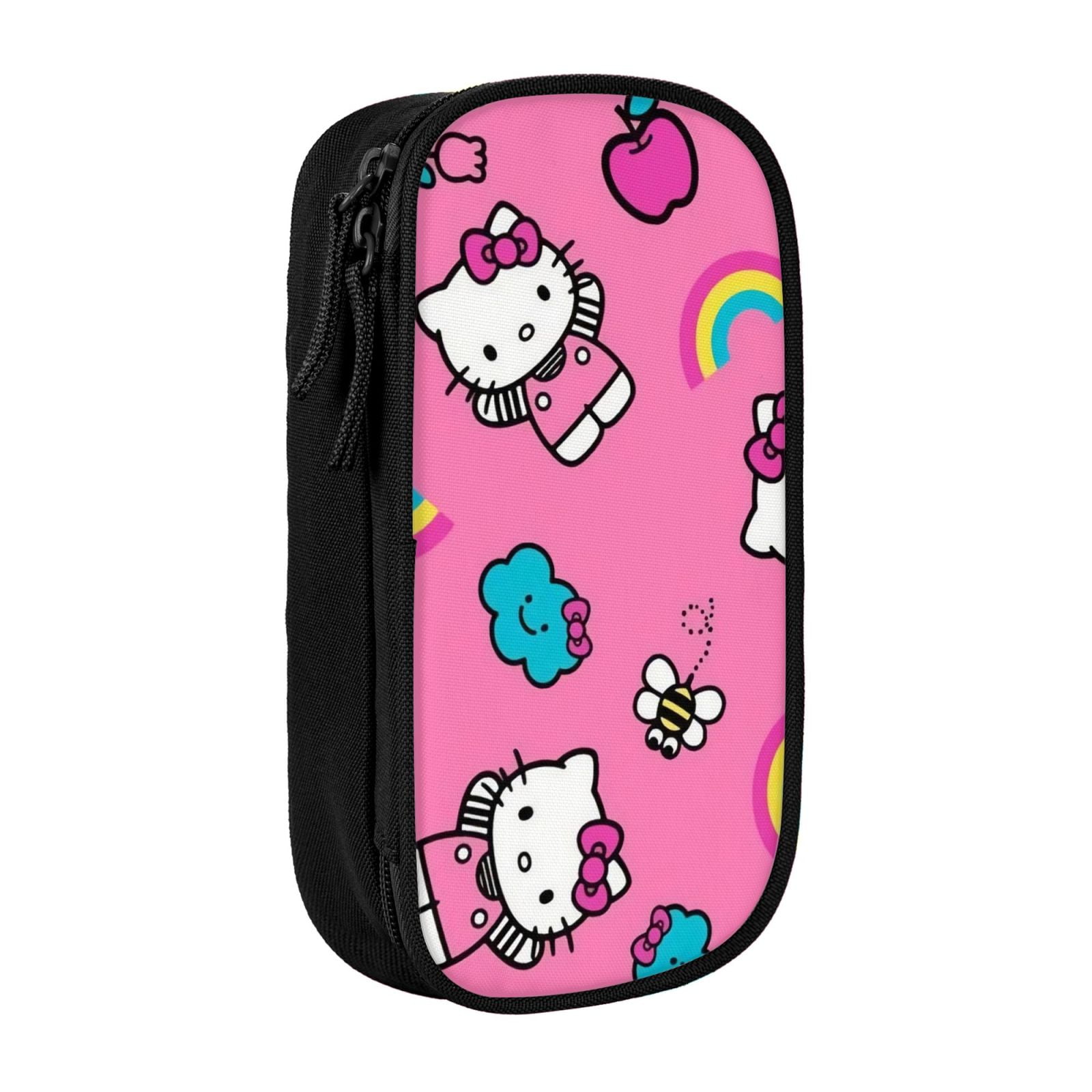Hello Kitty Pencil Case,Big Capacity Pencil Pouch Stationery Pen Bag ...