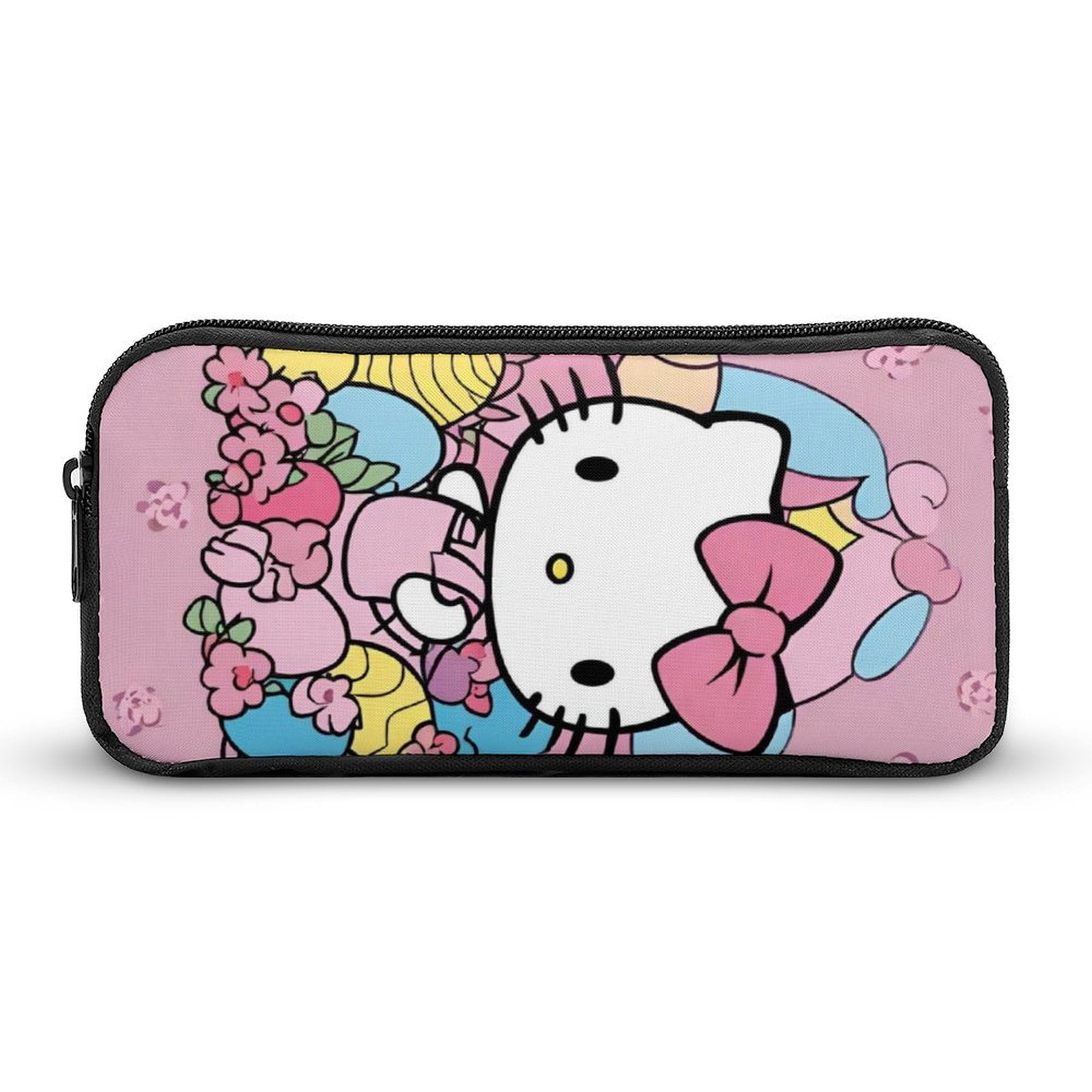 Hello Kitty Pencil Case Portable Pencil Bag Zipper Cosmetic Bag High ...