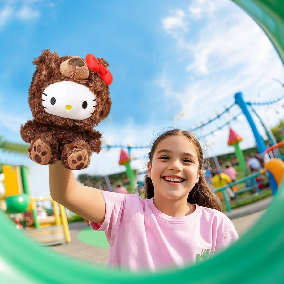 Hello Kitty/Philbin Teddy Bear Collaboration 2025 Plush 10" 125 Year ...