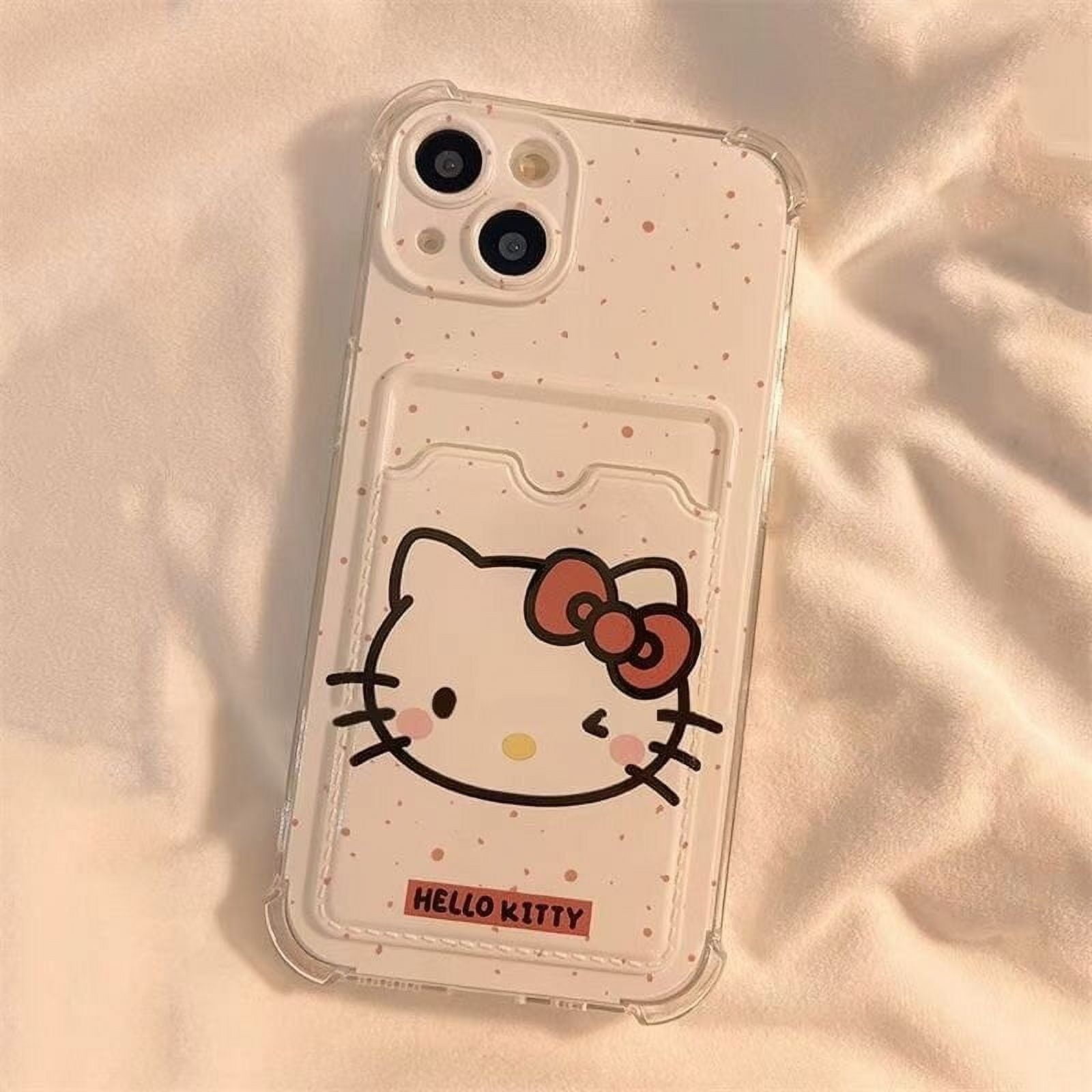 Hello Kitty Phone Case For IPhone 16 15 14 13 12 11 Pro Max 14 15 16 Plus 12 13 Mini Photo Card ...