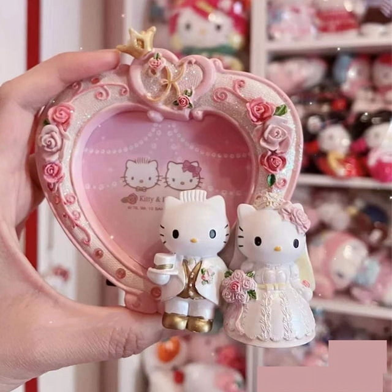 Hello Kitty Photo Frame Sanrio Kt Cat Model Cartoon Pumpkin Carriage ...