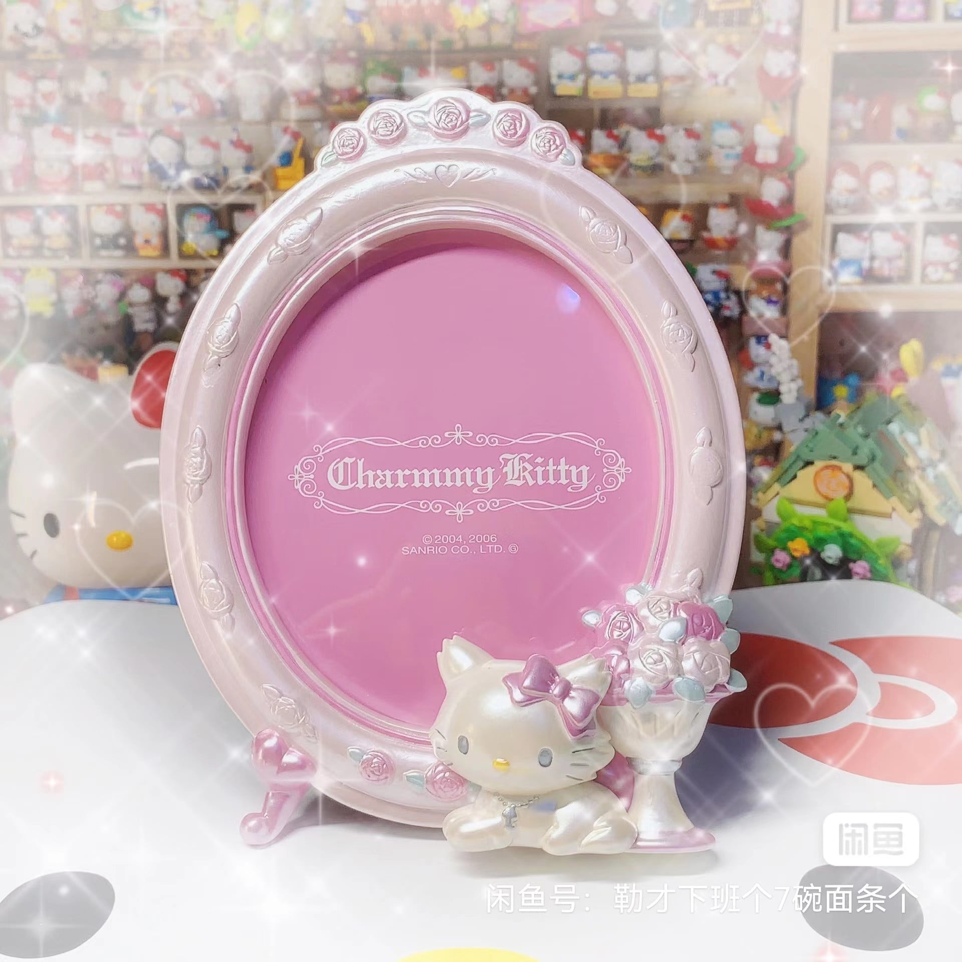 Hello Kitty Photo Frame Sanrio Kt Cat Y2K Anime Model Cartoon Pumpkin ...