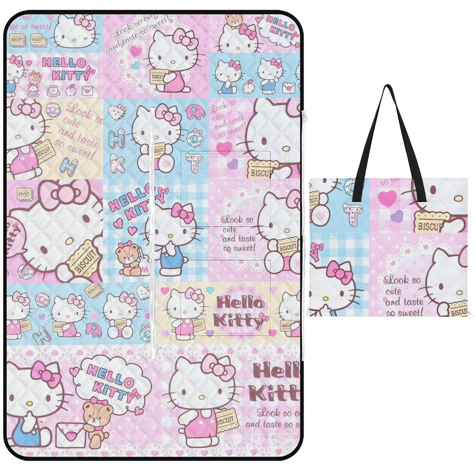 Hello Kitty Picnic Blankets Beach Blanket, 60''x40'' Large Sandproof ...