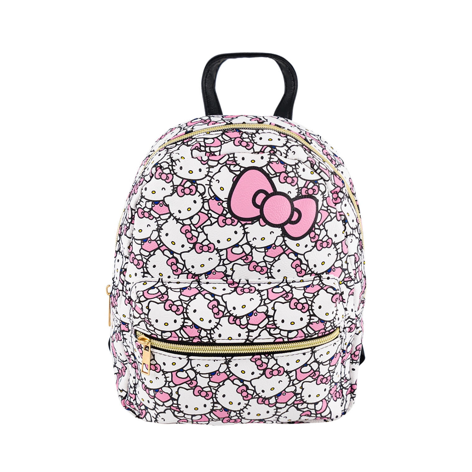 Hello Kitty Pink Bow 10 inches PU Small Backpack - Walmart.com