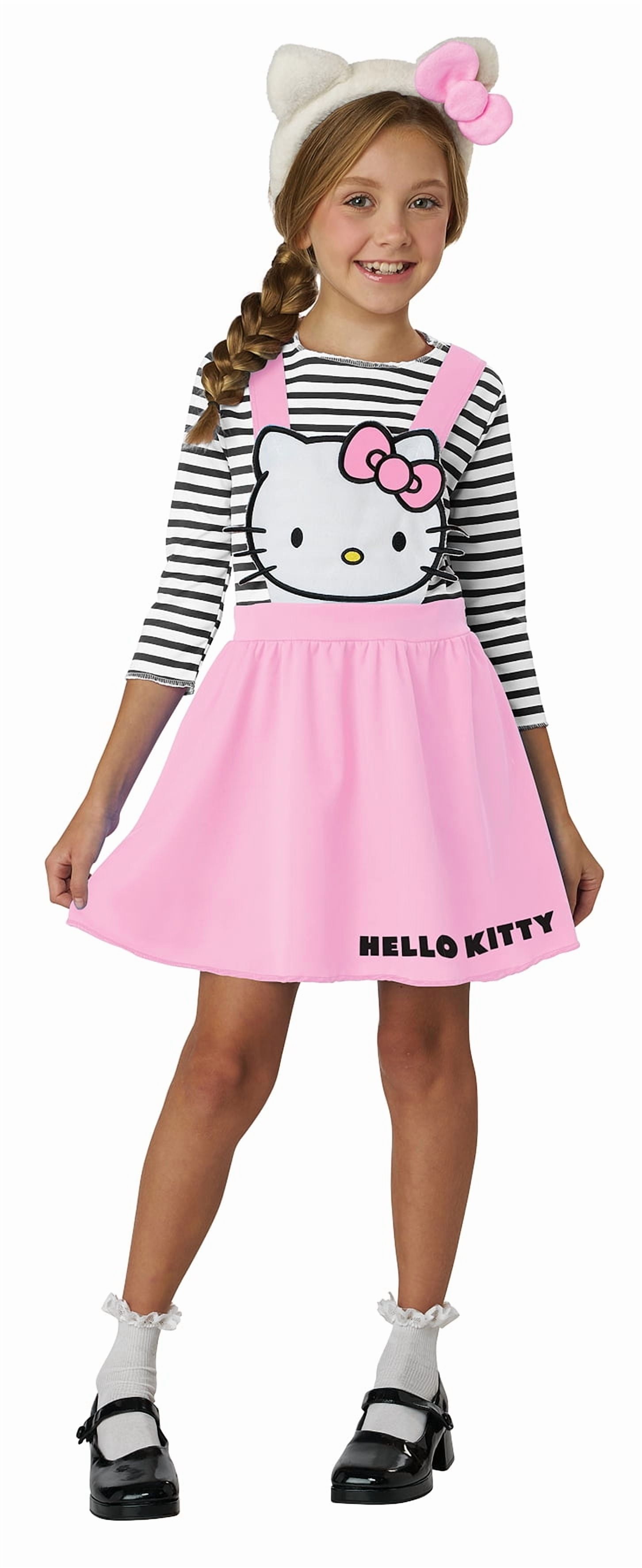 California Costumes Hello Kitty Pink Overall Dress Child Costume | X ...