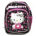 Hello Kitty Pink/Silver Stars Leather Patch Mini Toddler Backpack (10in) - Walmart.com