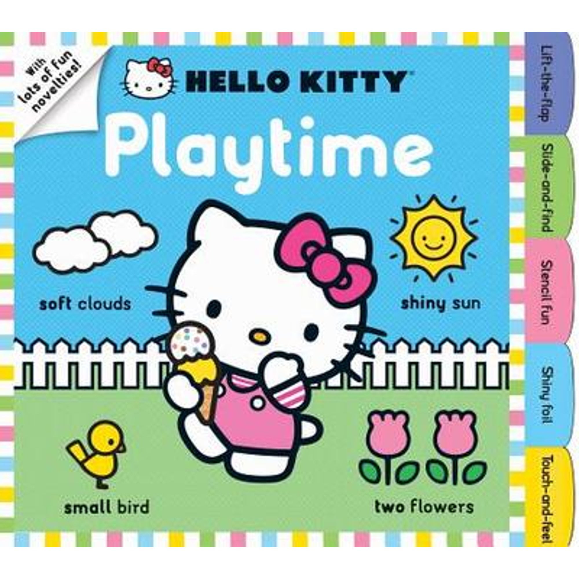Pre-Owned Hello Kitty: Playtime: With Lots of Fun Novelties (Board Book ...
