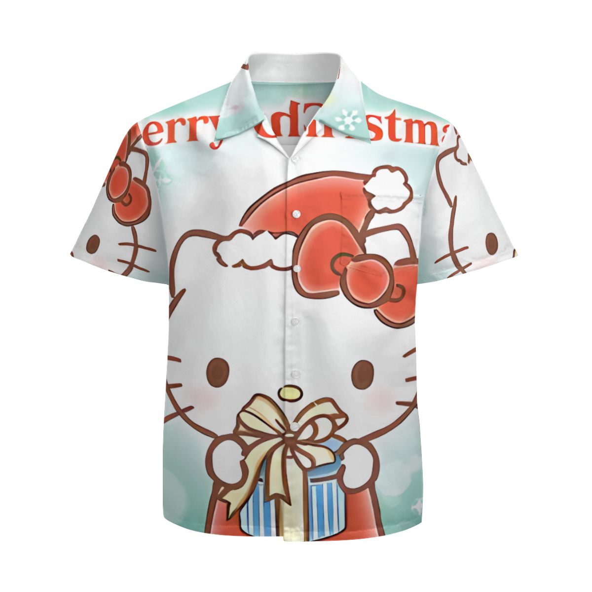 Hello Kitty Plus Size Hawaiian Shirt Comfortable Shirt - Walmart.com