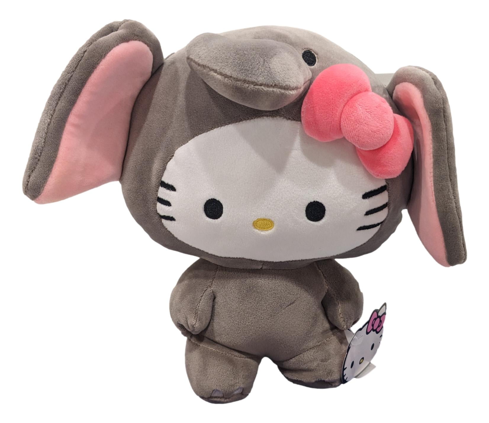 Hello Kitty Plush Disguised in Animal Elephant Costume 10 inch ...