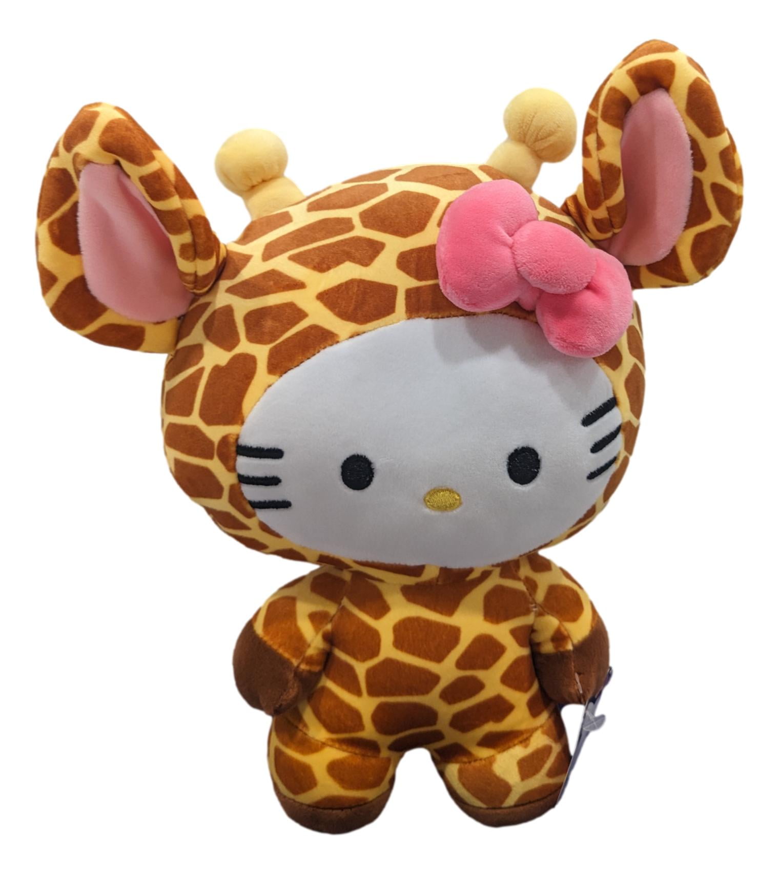 Hello Kitty Plush Disguised in Animal Giraffe Costume 10 inch - Walmart.com