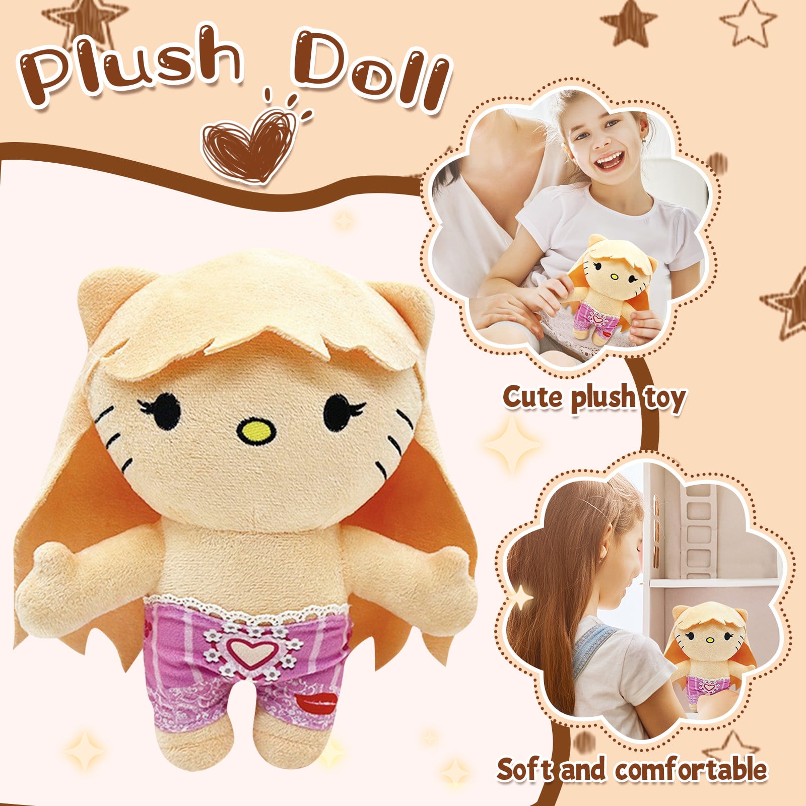 Hello Kitty Plush Dolls Hello Kitty And Friends Stuffed Animals Hello ...