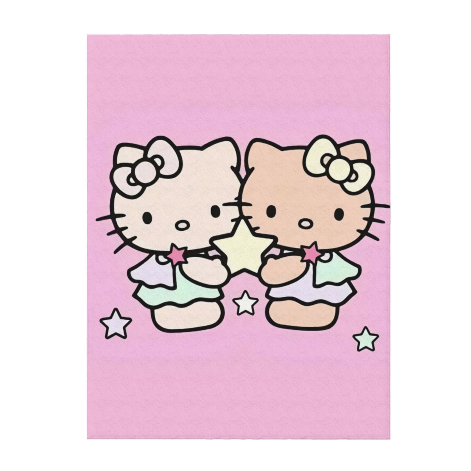 Hello-Kitty Plush Throw Blanket Super Soft Wool Blanket, Sofa And Bed ...