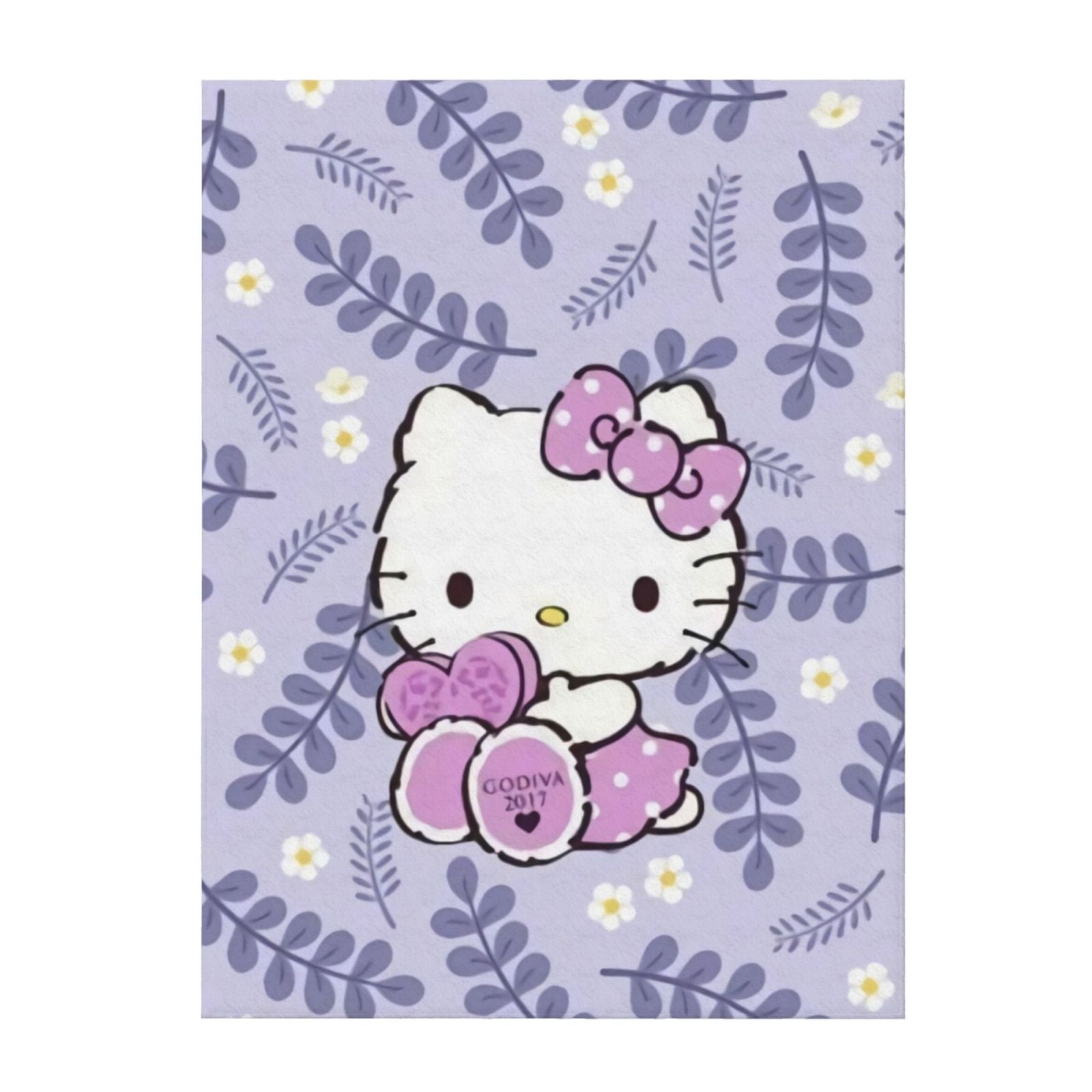 Hello-Kitty Plush Throw Blanket Super Soft Wool Blanket, Sofa And Bed ...