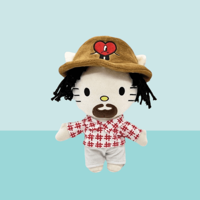 Hello Kitty Plush Toy, Hello Kitty in Singer Suit, Hello Kitty ...