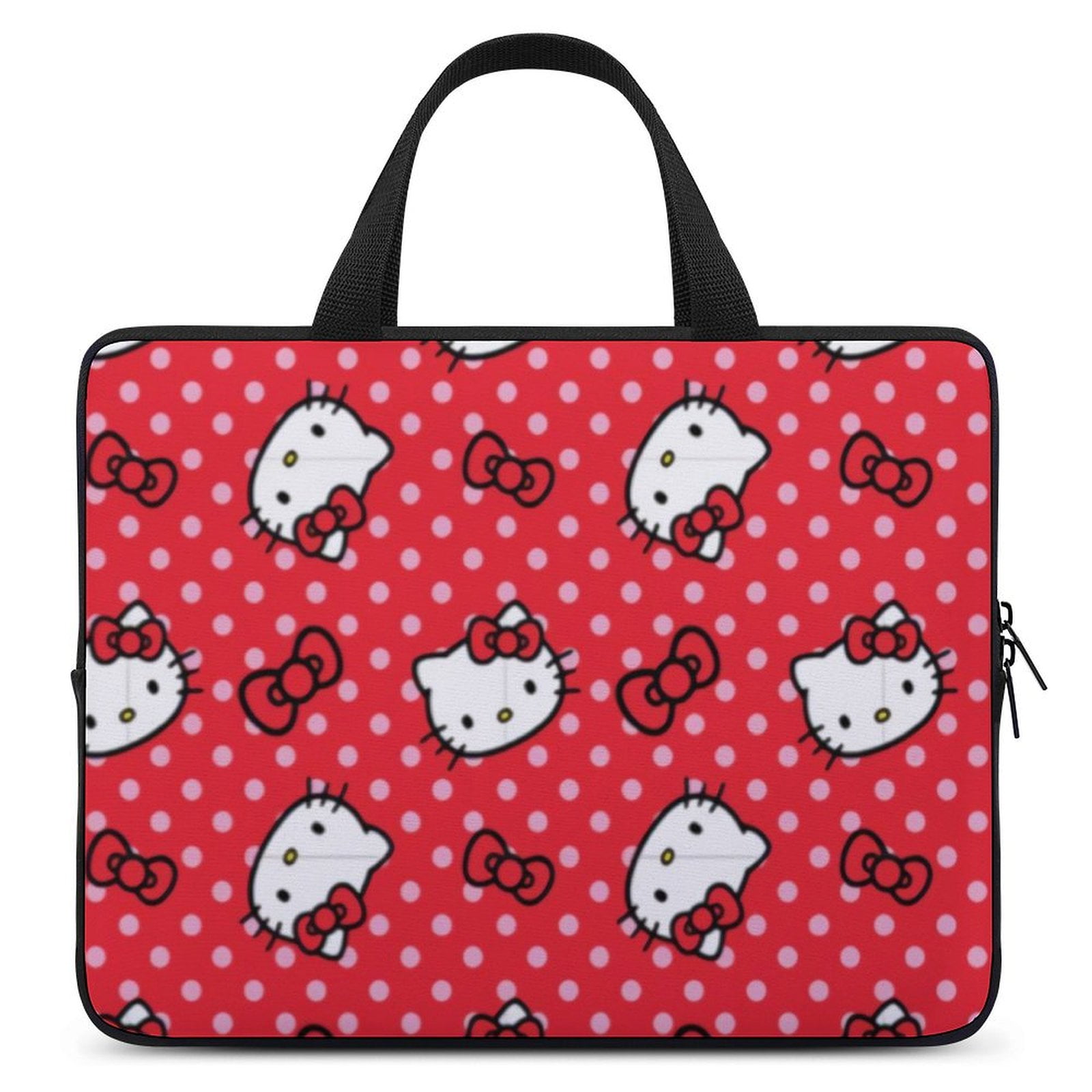 Hello Kitty Polka Dot Bow Laptop Bag,Laptop Case Fits Up to 15 Inch ...