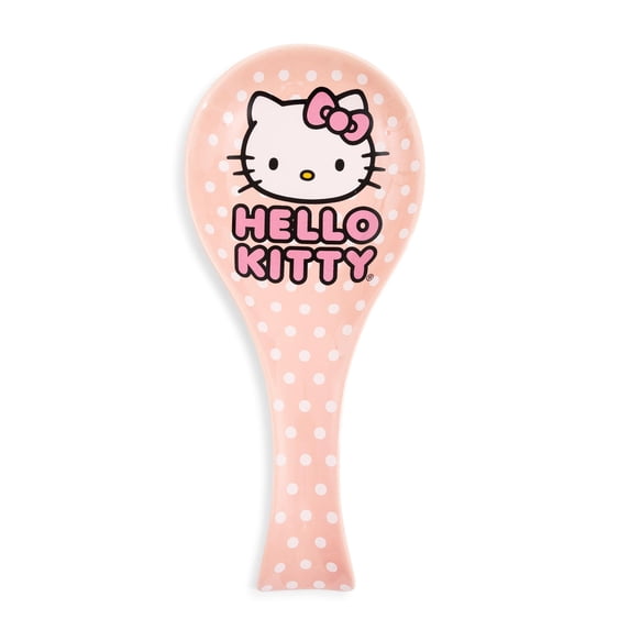 Sanrio Hello Kitty Polka Dots Ceramic Spoon Rest - Walmart.com