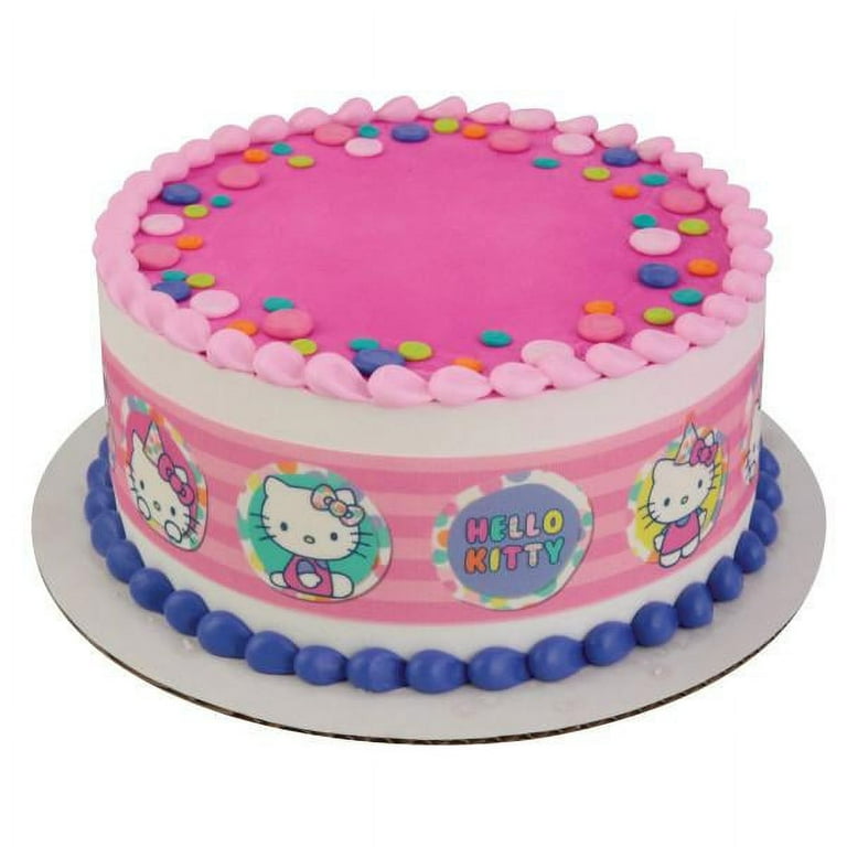 Hello Kitty Birthday Cakes Walmart Hellokitty + Hearts Cake | Birthday
