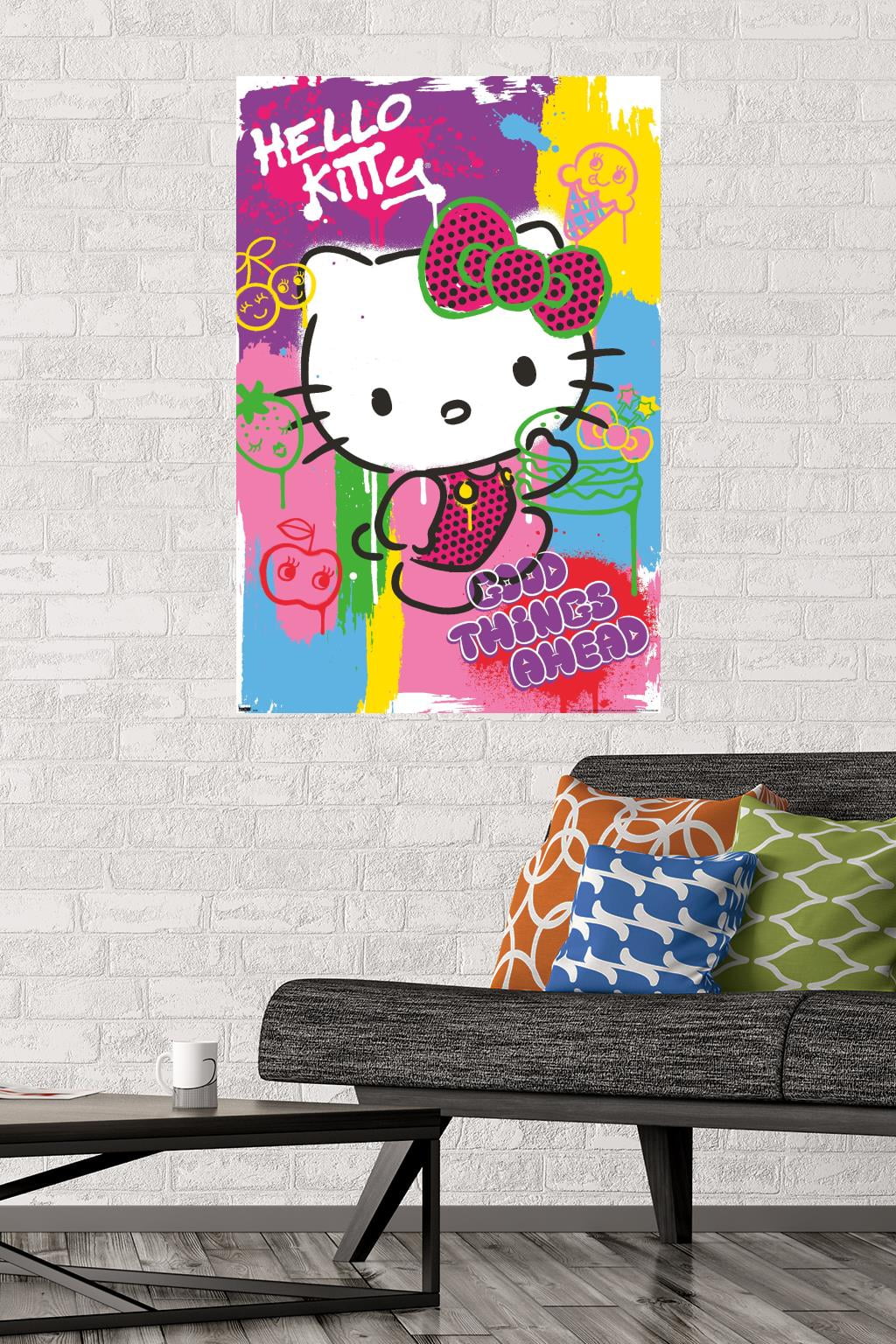 Hello Kitty - Pop Art Wall Poster, 22.375" x 34" - Walmart.com