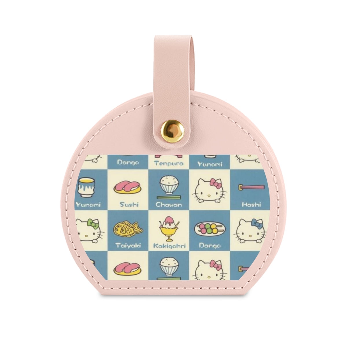 Hello×Kitty Portable hand-held storage box, cute multifunctional ...