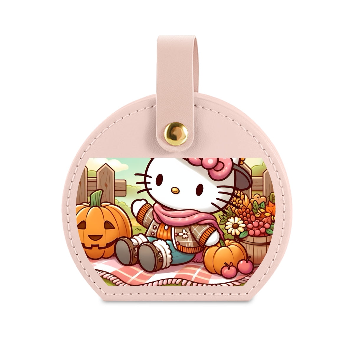 Hello×Kitty Portable hand-held storage box, cute multifunctional ...