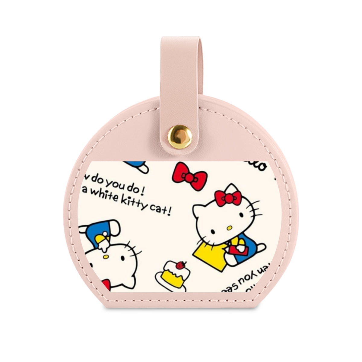 Hello×Kitty Portable hand-held storage box, cute multifunctional ...