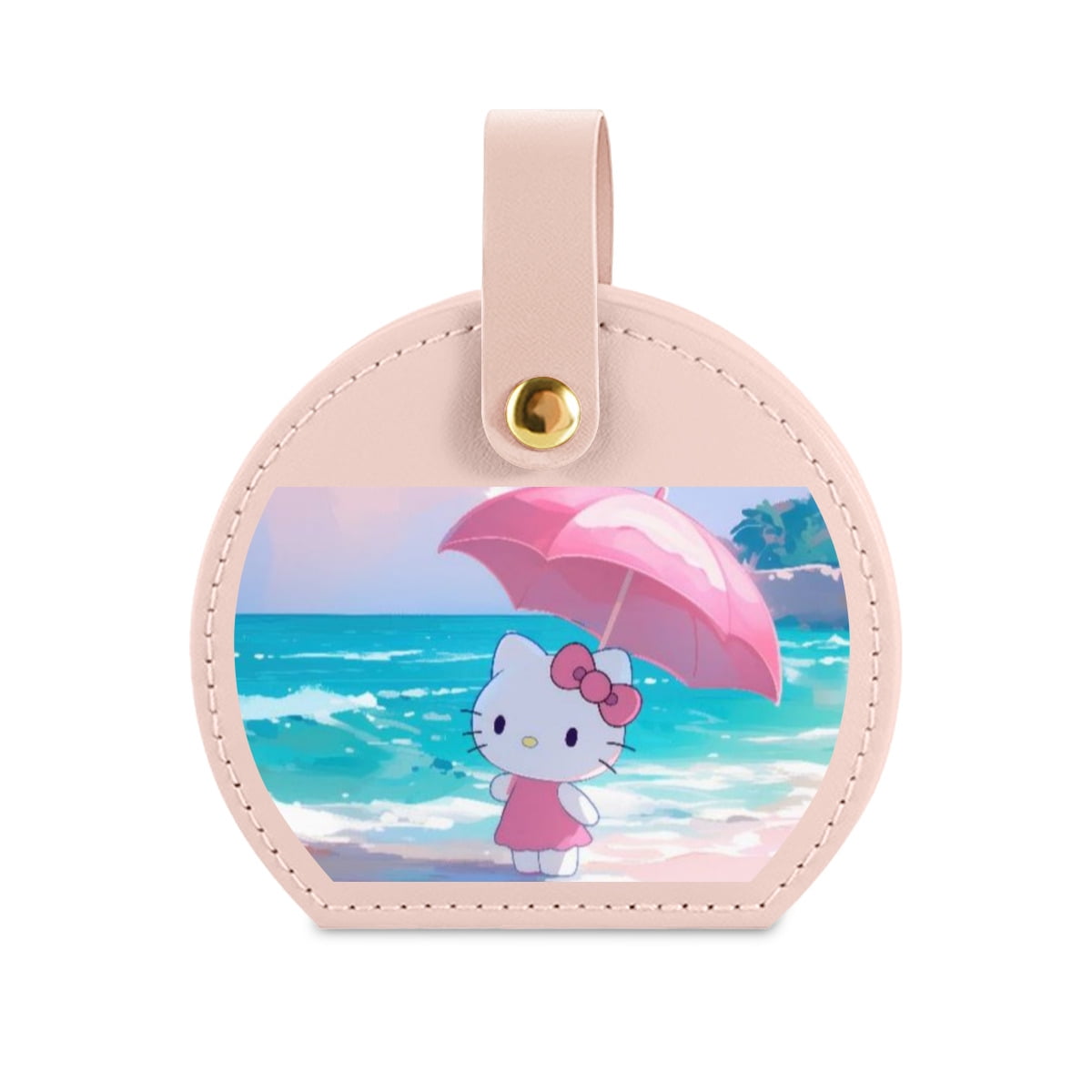 Hello×Kitty Portable hand-held storage box, cute multifunctional ...