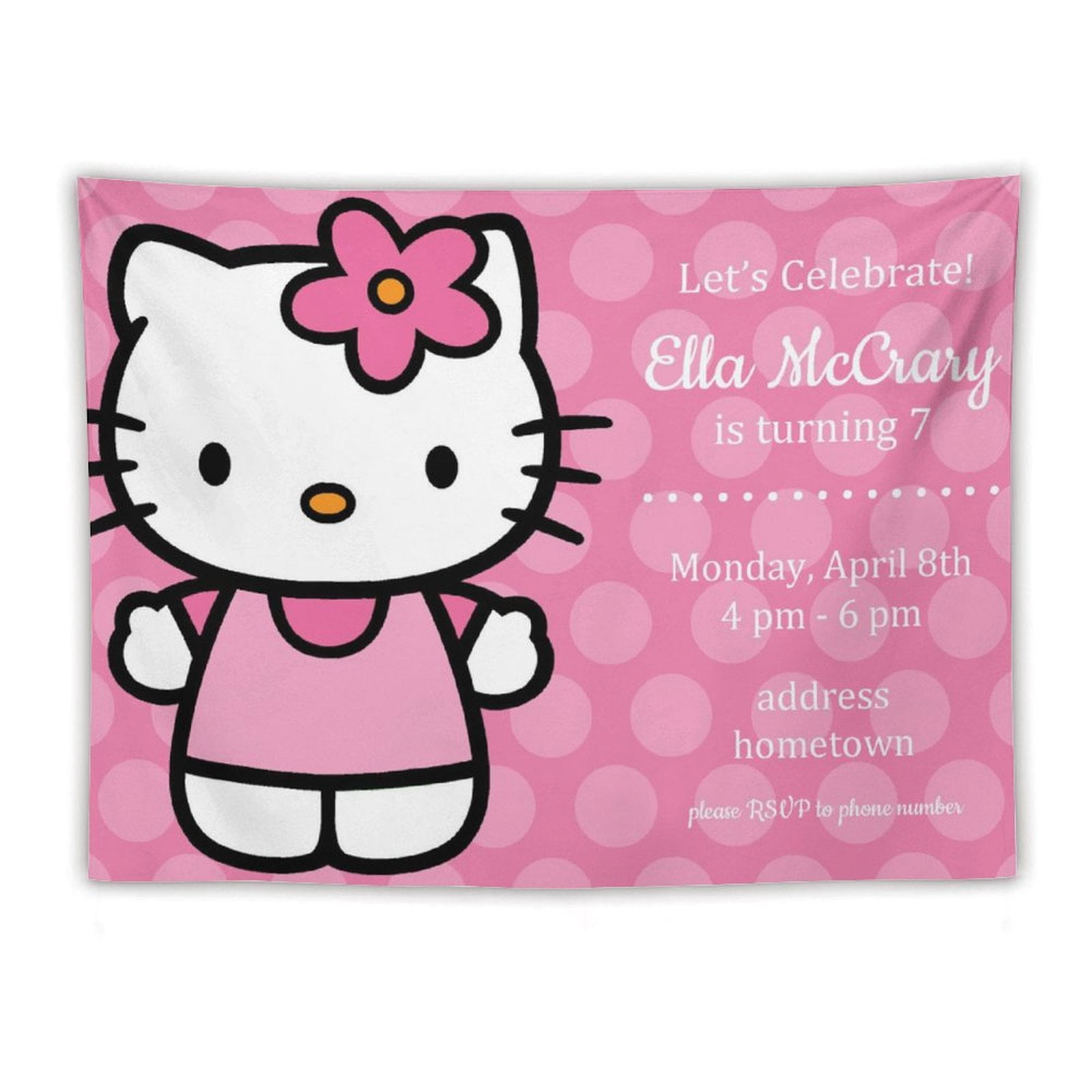 Hello Kitty Poster-Hello Kitty Wall Decor-Hello Kitty Room Decor-Hello ...