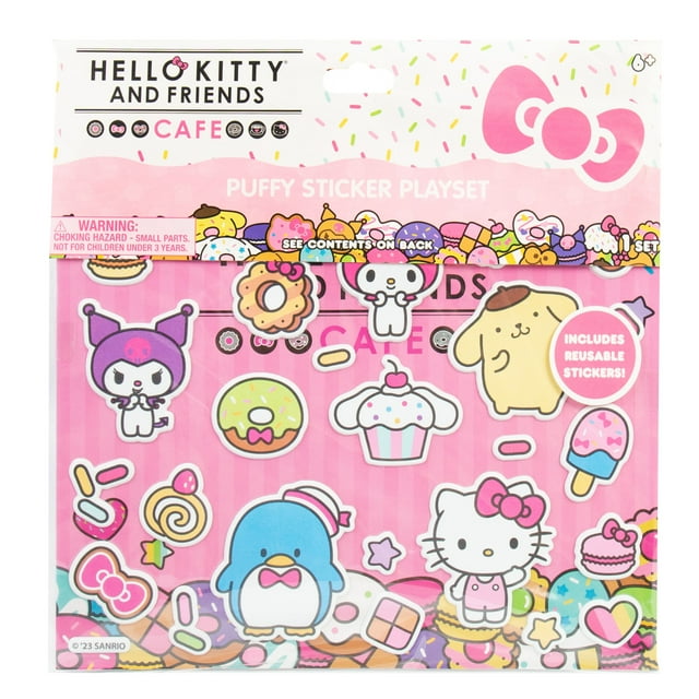 Hello Kitty Puffy Stickers Playset - Walmart.com