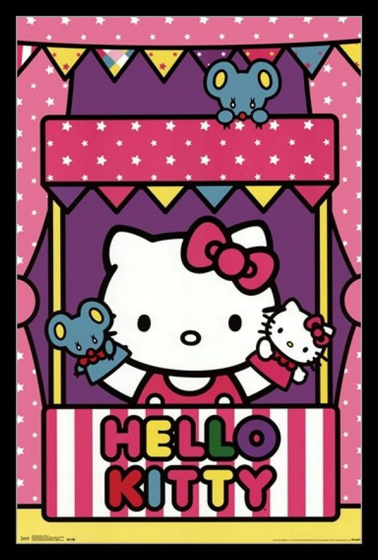Hello Kitty - Puppets Laminated & Framed Poster Print (24 x 36 ...
