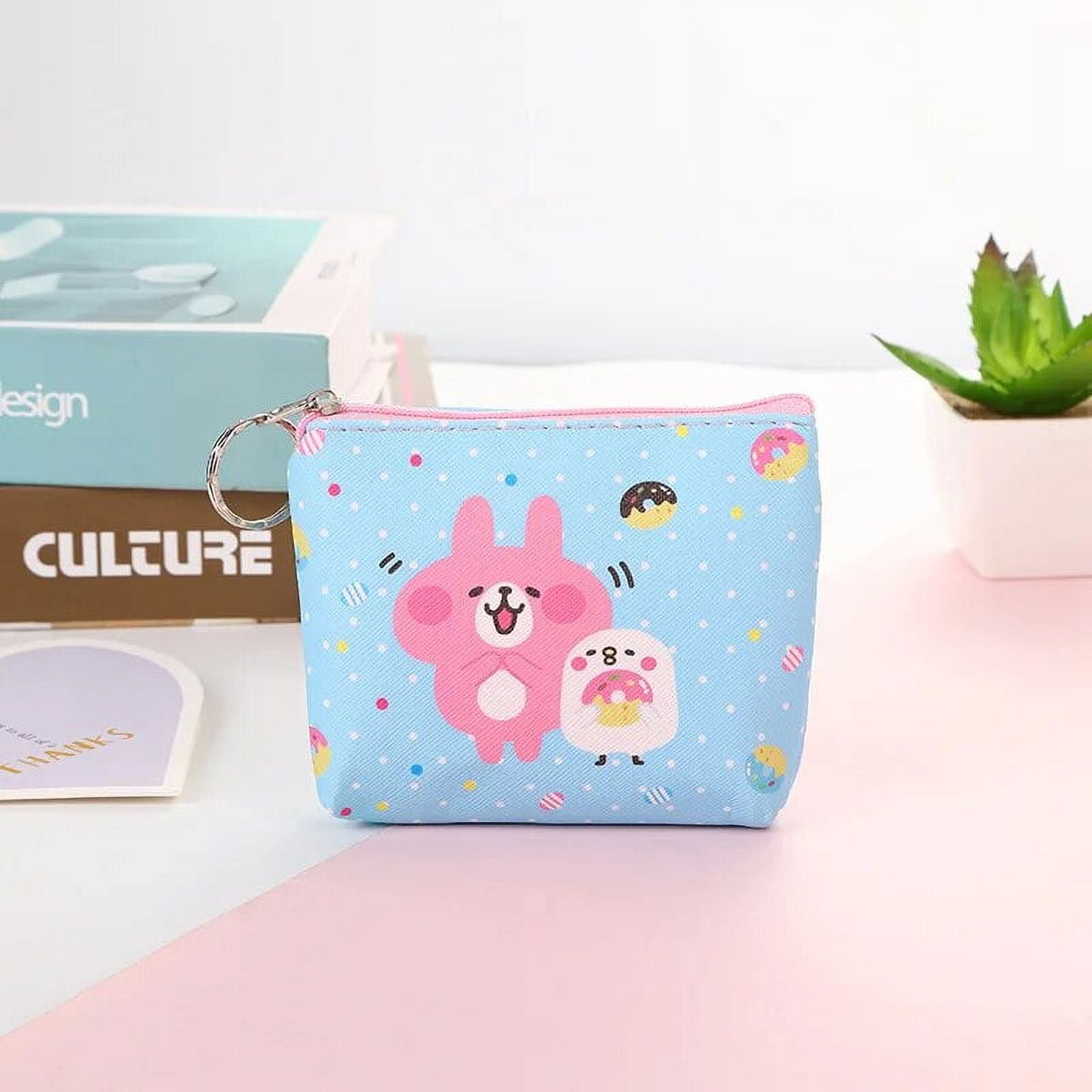 Hello Kitty Purse Coin Purses Cartoon Animals PU Melody Cute Wallet Bag ...