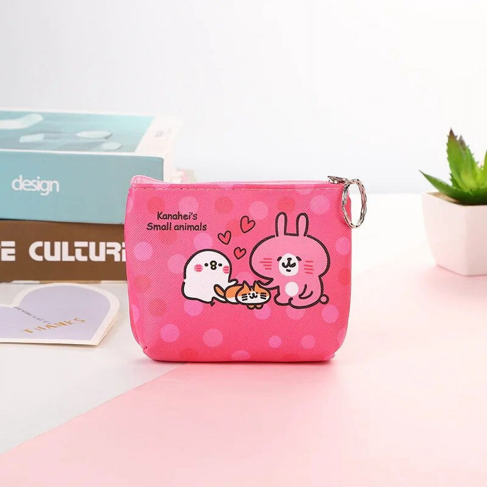 Hello Kitty Purse Coin Purses Cartoon Animals PU Melody Cute Wallet Bag ...