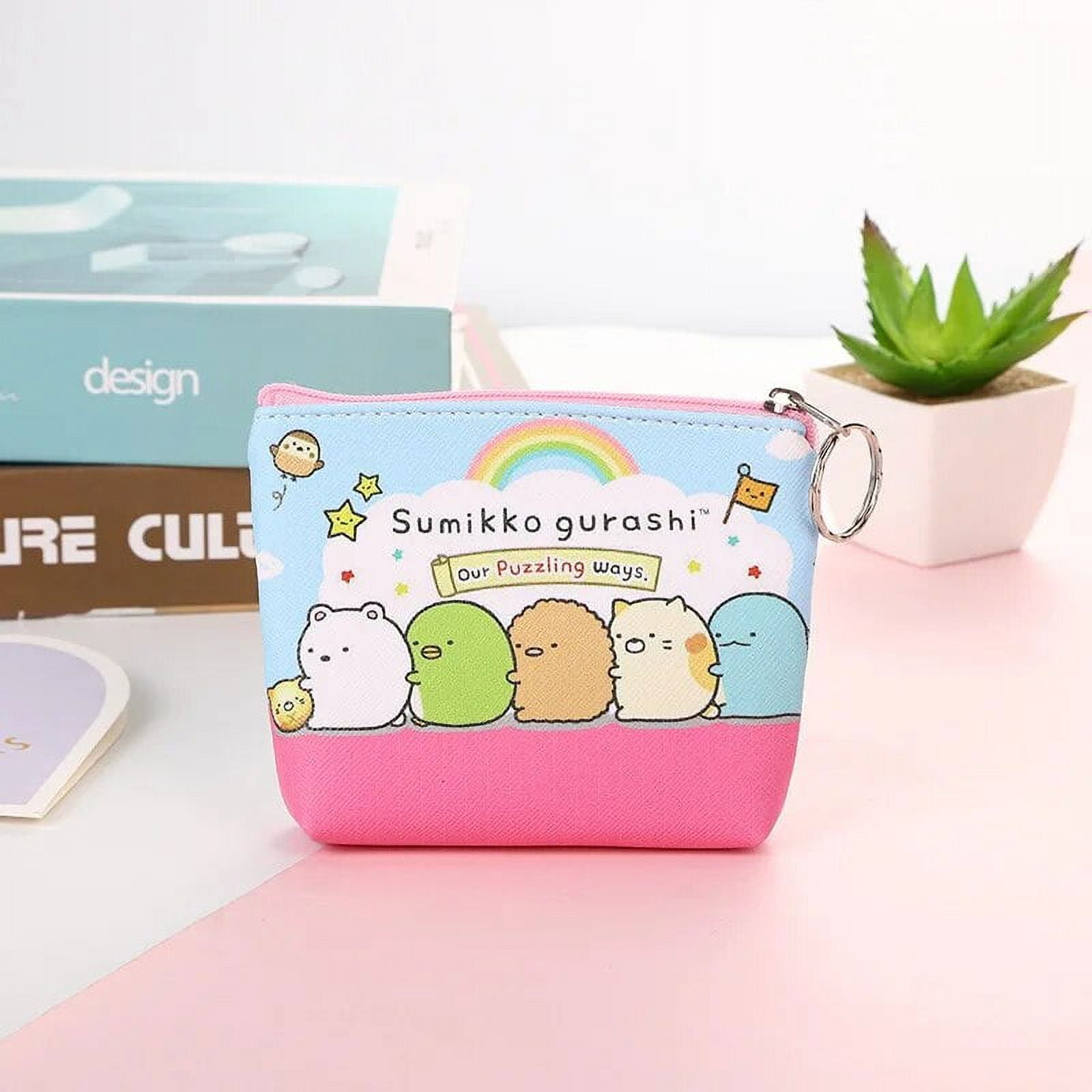 Hello Kitty Purse Coin Purses Cartoon Animals PU Melody Cute Wallet Bag ...