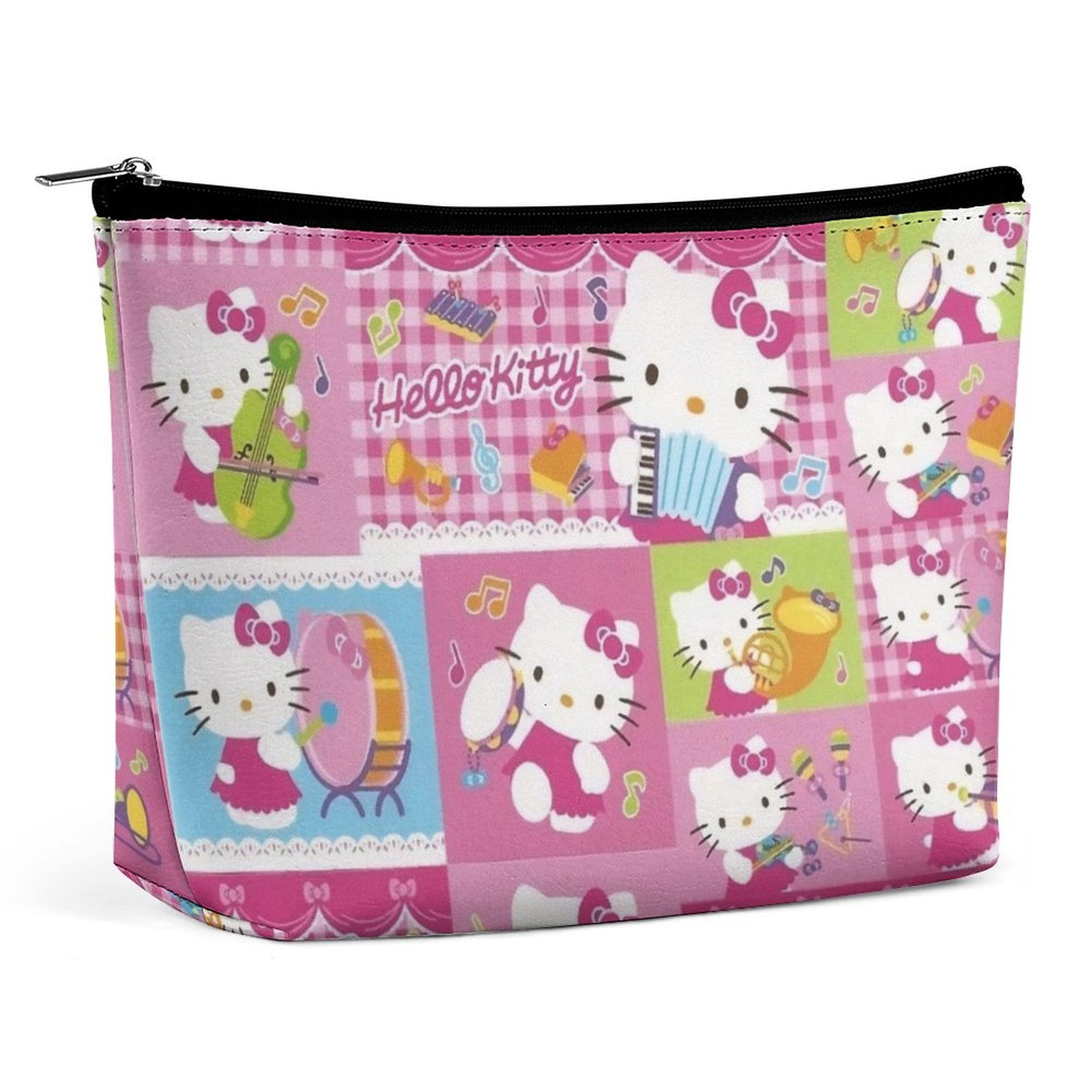 Hello Kitty Puzzle Makeup Bag,Gifts for Women,Small Cosmetic Bag ...