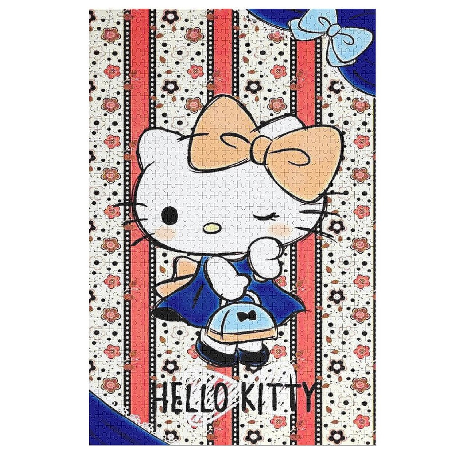 Hello Kitty Puzzles for Cartoon Child Home Entertainment 1000 - Walmart.com