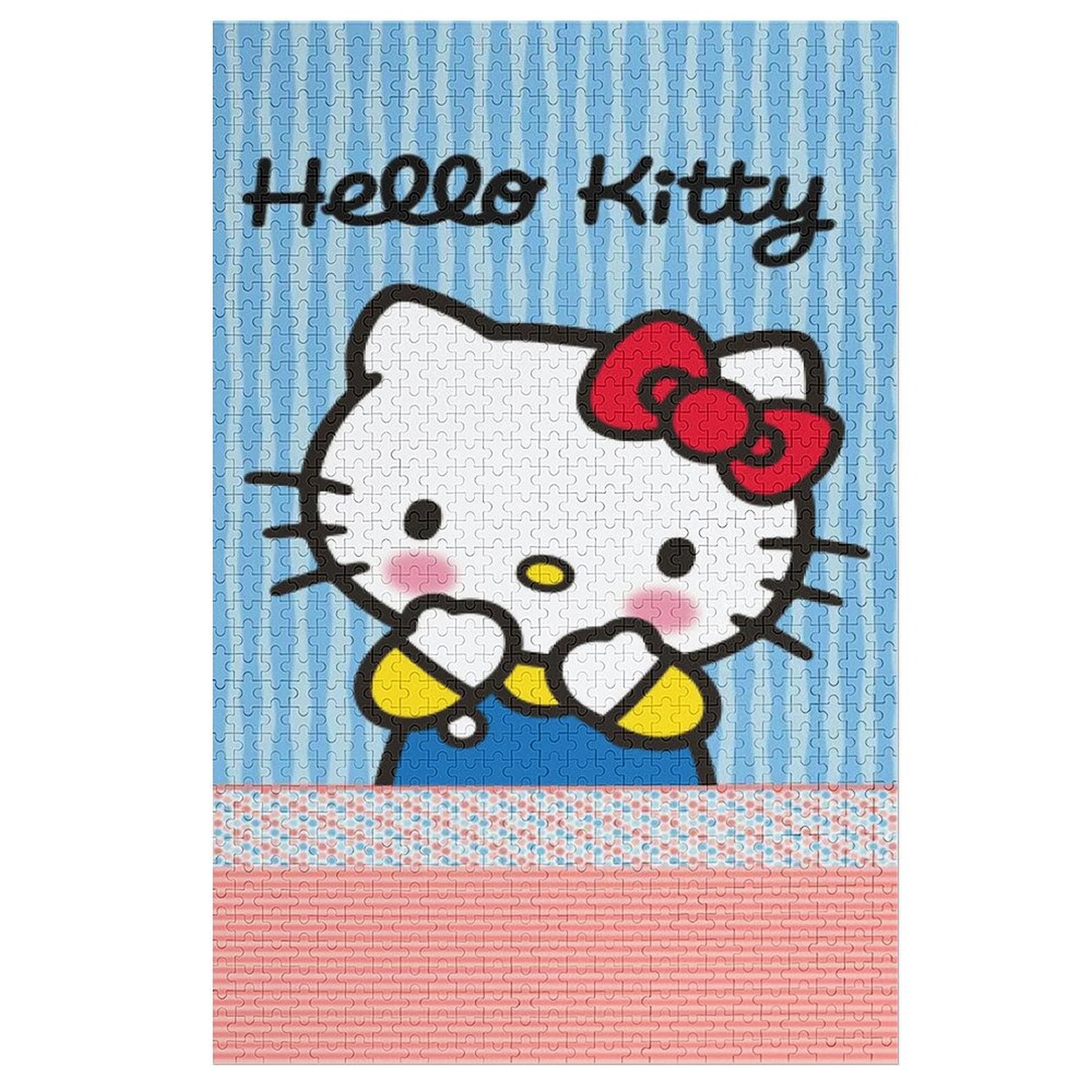 Hello Kitty Puzzles for Cartoon Child Home Entertainment 1000 - Walmart.com