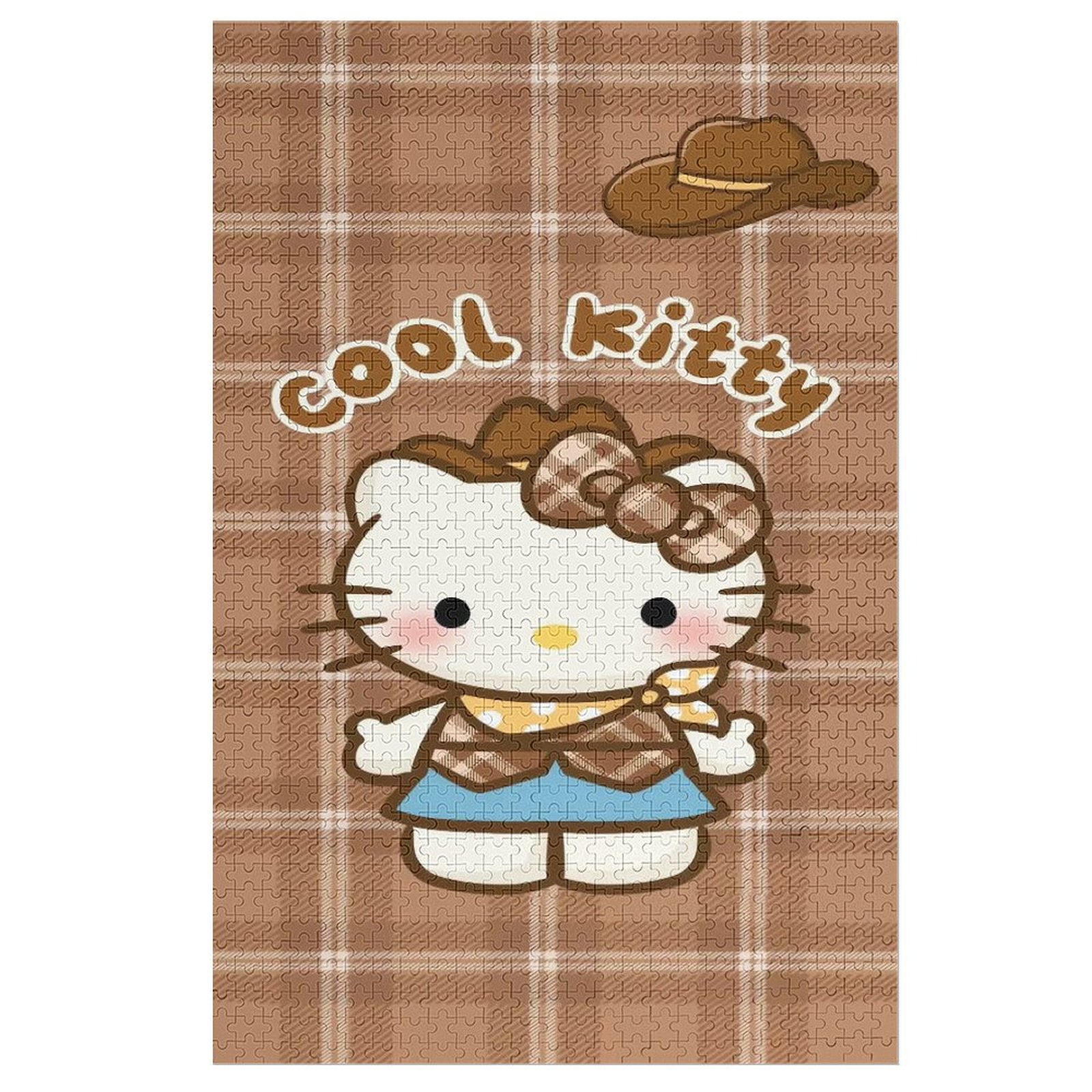 Hello Kitty Puzzles for Cartoon Child Home Entertainment 1000 - Walmart.com