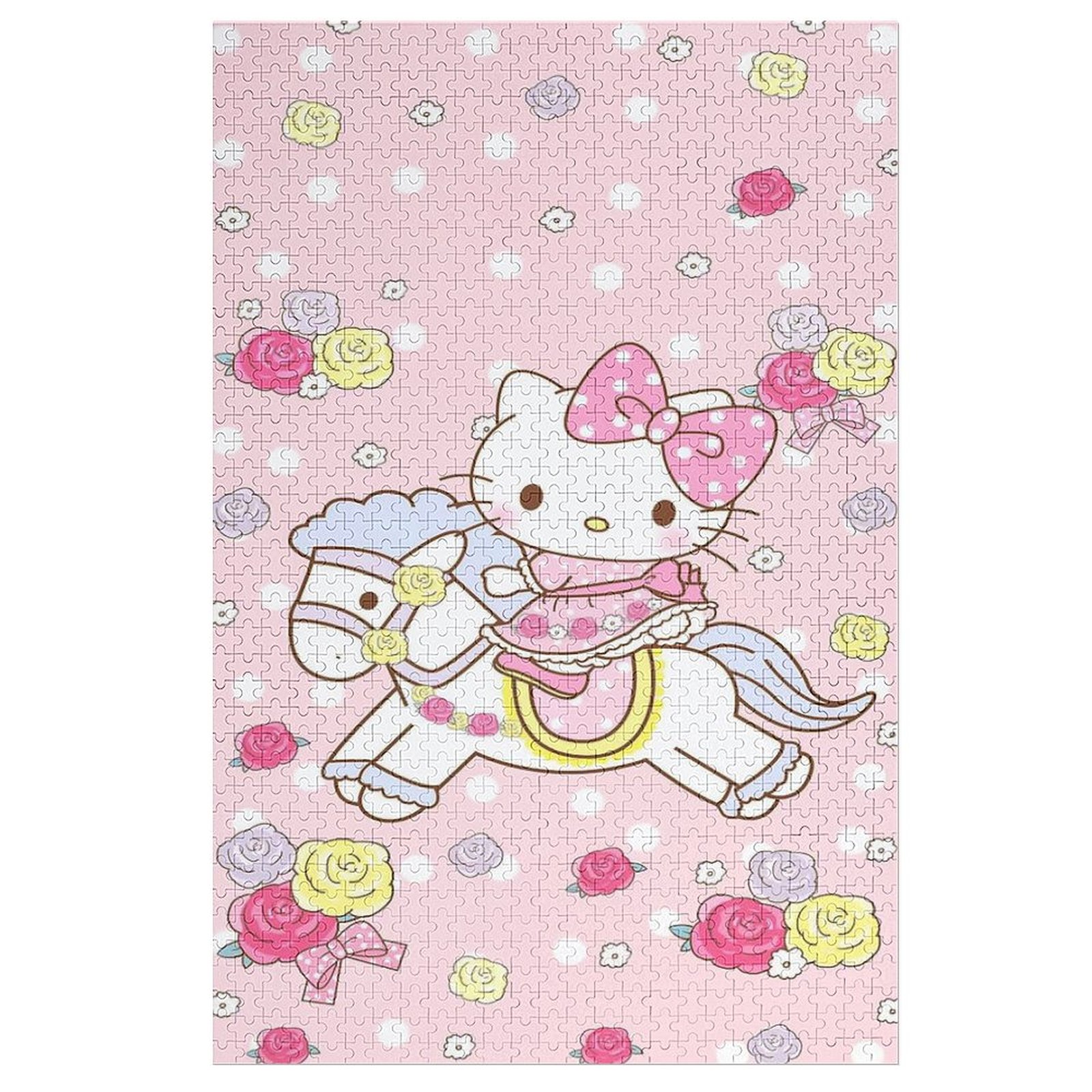 Hello Kitty Puzzles for Cartoon Child Home Entertainment 1000 - Walmart.com