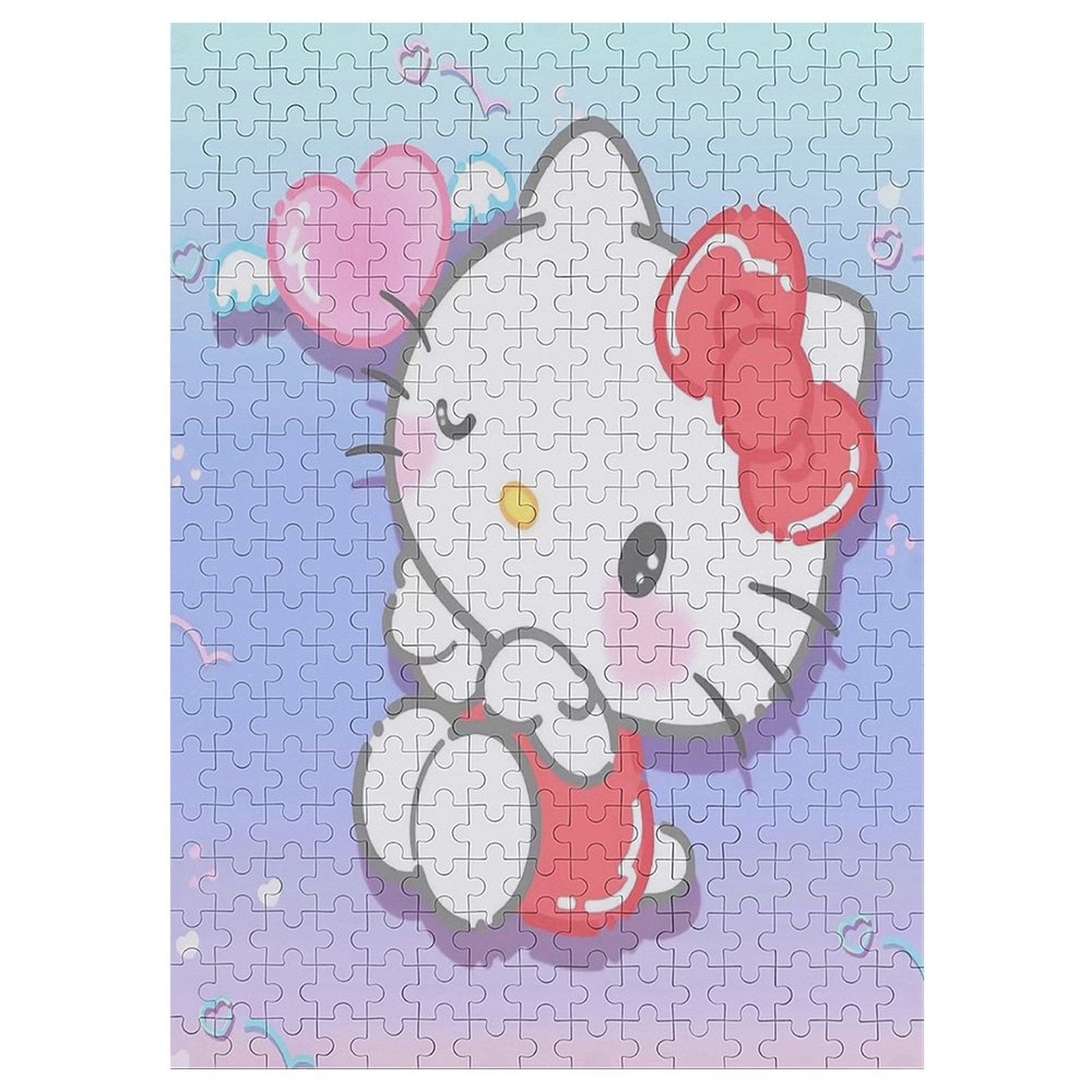 Hello Kitty Puzzles for Cartoon Child Home Entertainment 300 - Walmart.com
