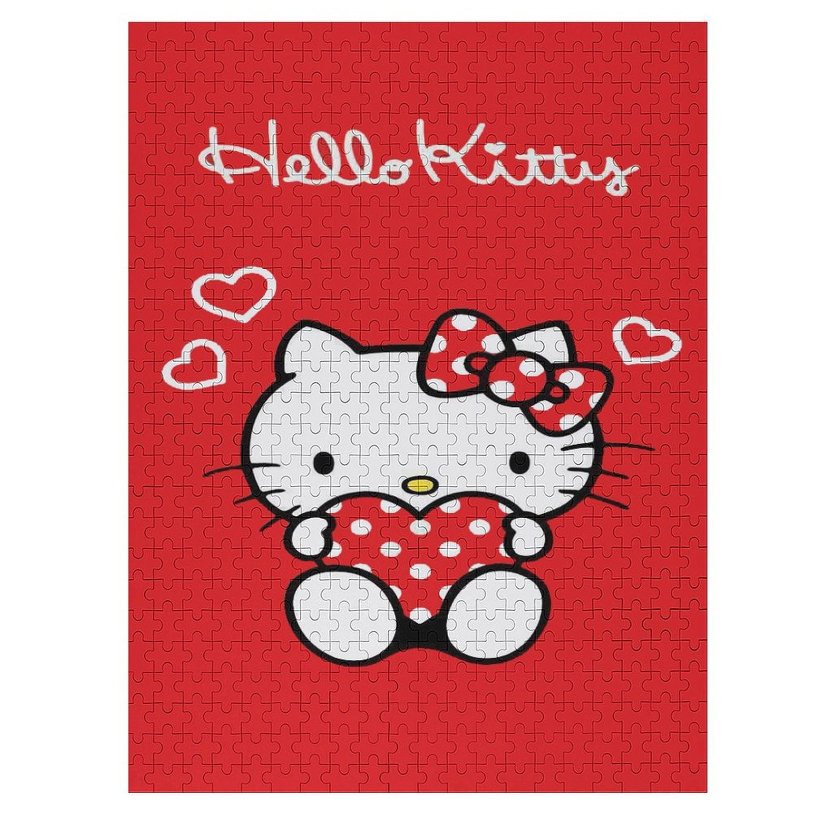 Hello Kitty Puzzles for Cartoon Child Home Entertainment 500 - Walmart.com
