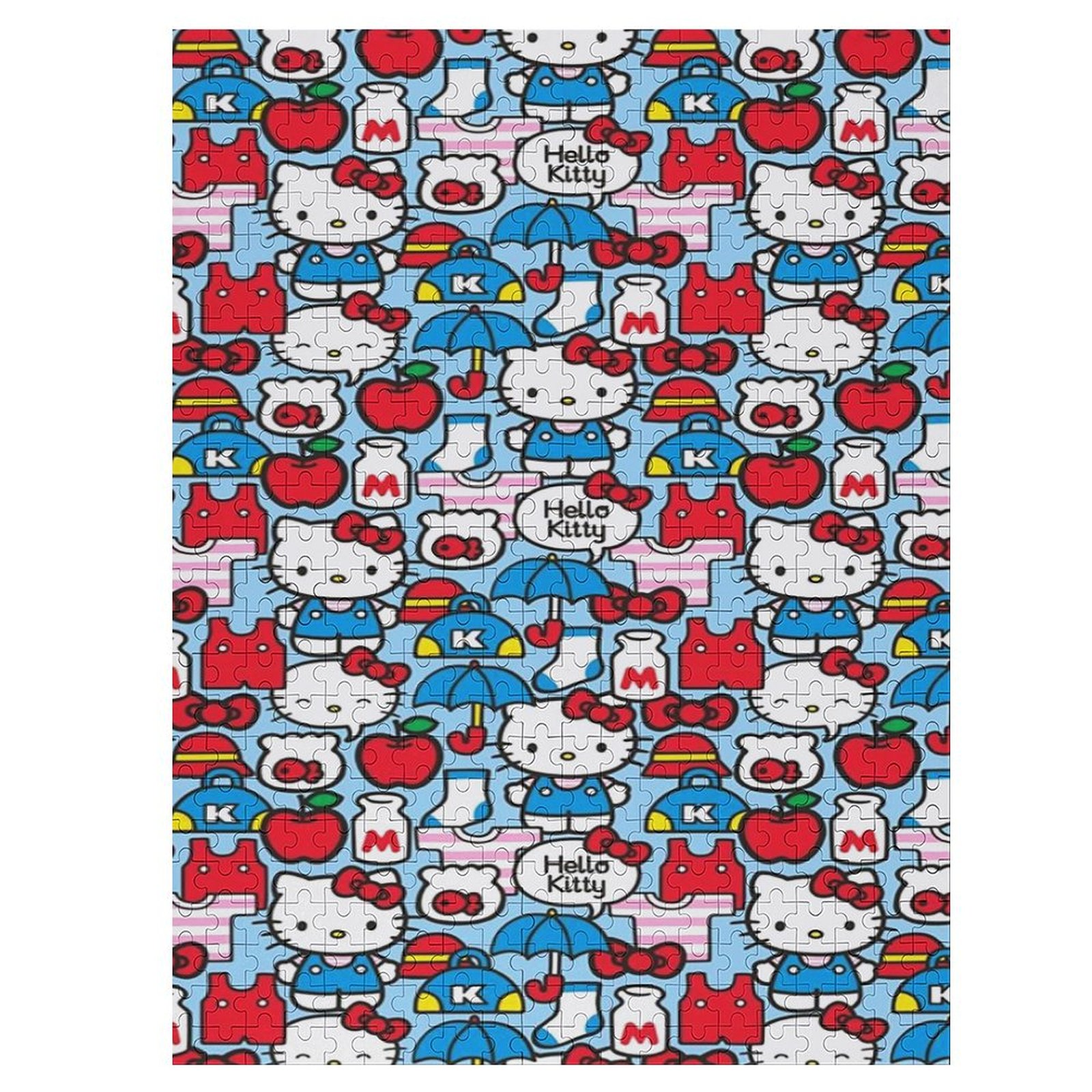 Hello Kitty Puzzles for Cartoon Child Home Entertainment 500 - Walmart.com