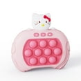 Hello Kitty Fast Push Game, Cute Anime Pop Fidget Light Up Bubble ...