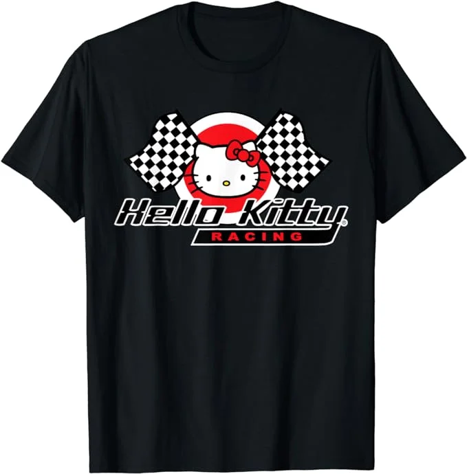 Hello Kitty Racing Tee Shirt T-Shirt - Walmart.com