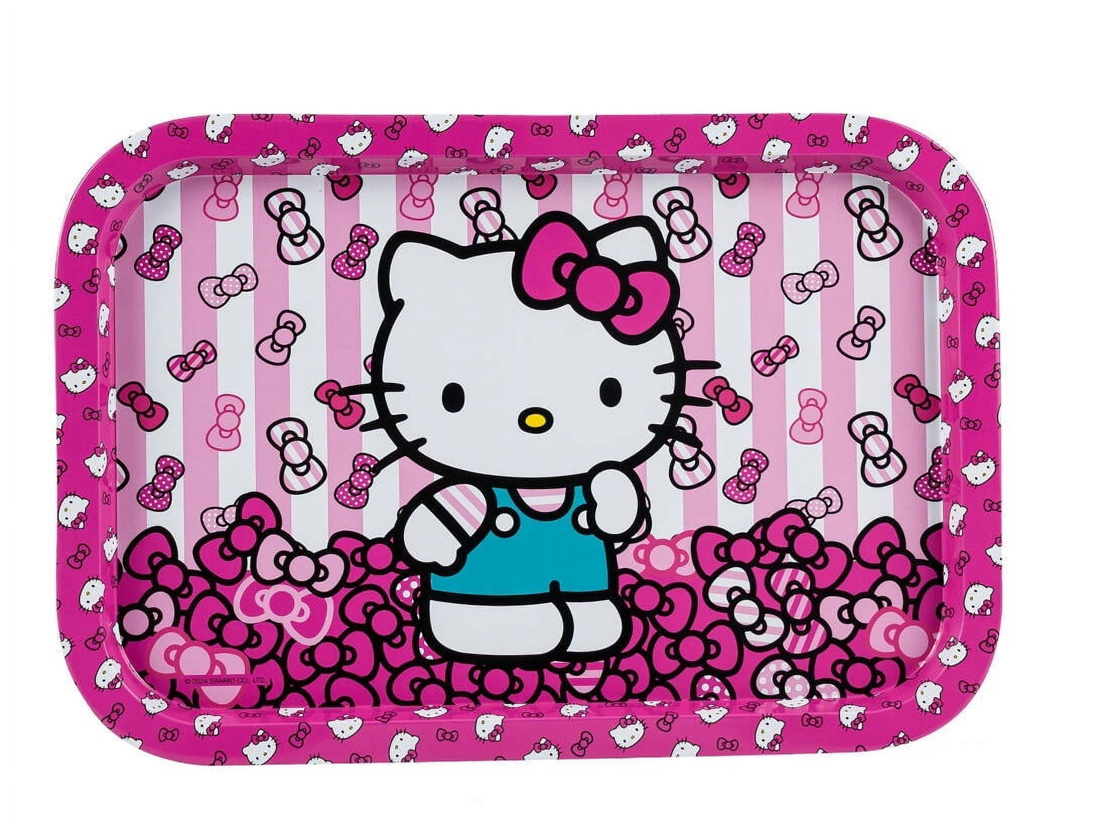 Hello Kitty Raining Bows Serving Food Tray - Walmart.com