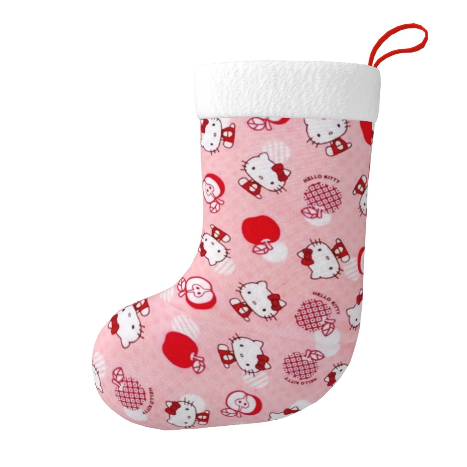 Hello Kitty Red Apple Christmas Stocking 18 Inch,Hello Kitty Red Apple ...