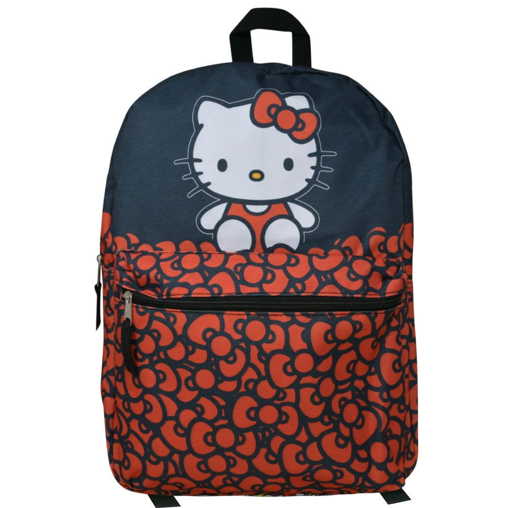 Hello Kitty Red Bows Bookbag: licensed 16" Backpack - Walmart.com