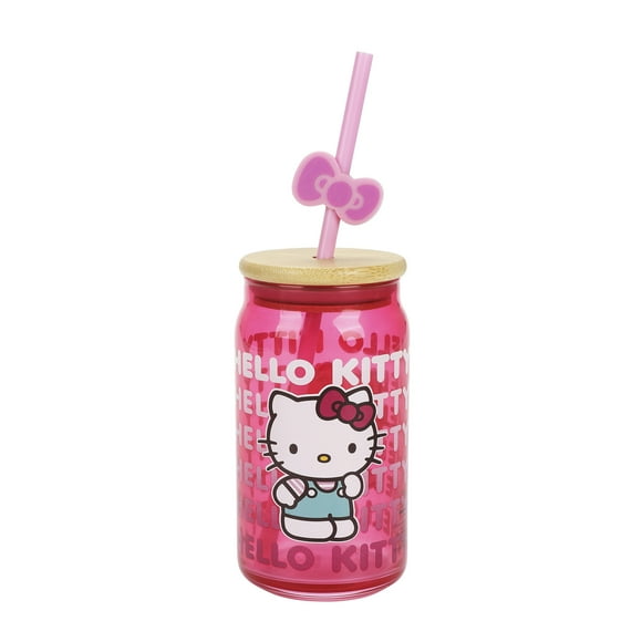 Hello Kitty Glass Cup