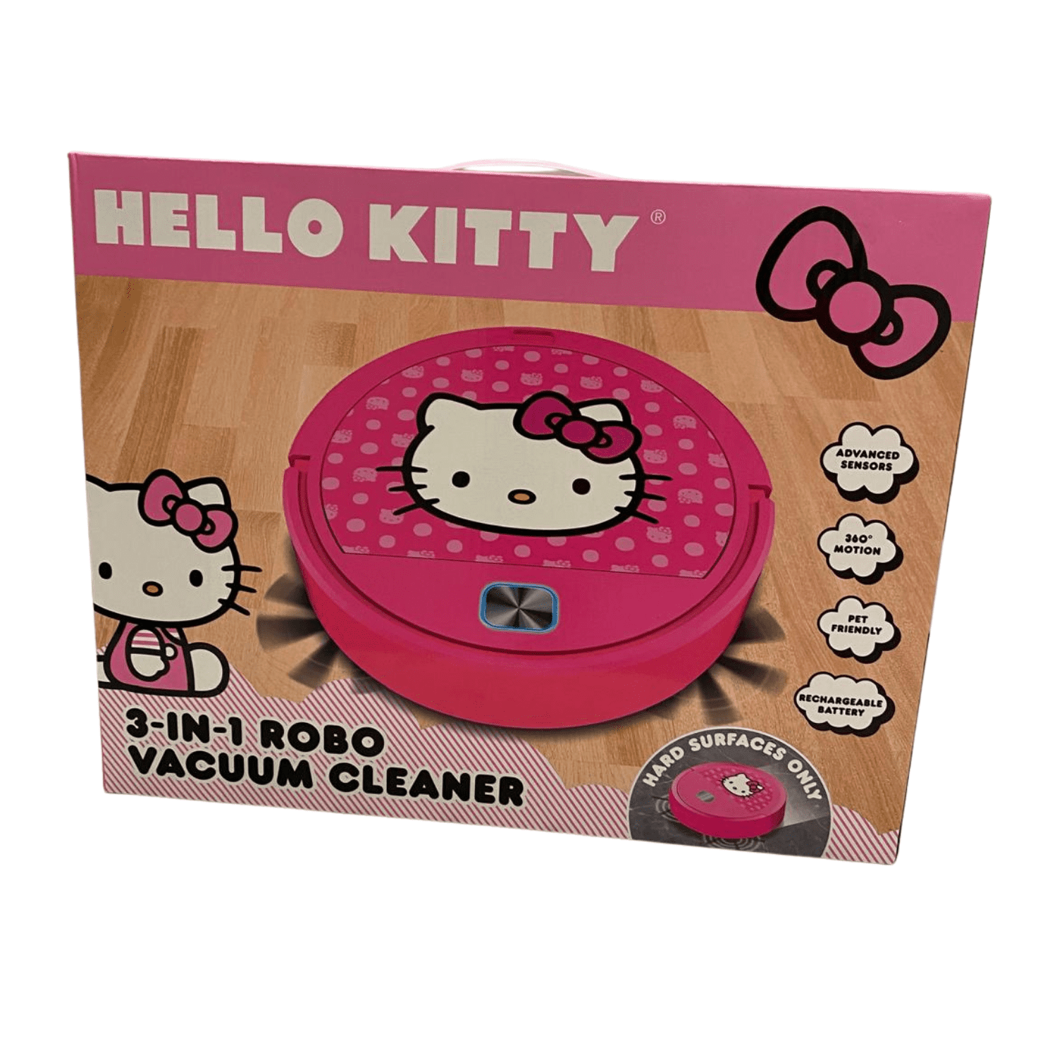 Hello Kitty Robo 3 in 1 Vacuum Cleaner - Walmart.com