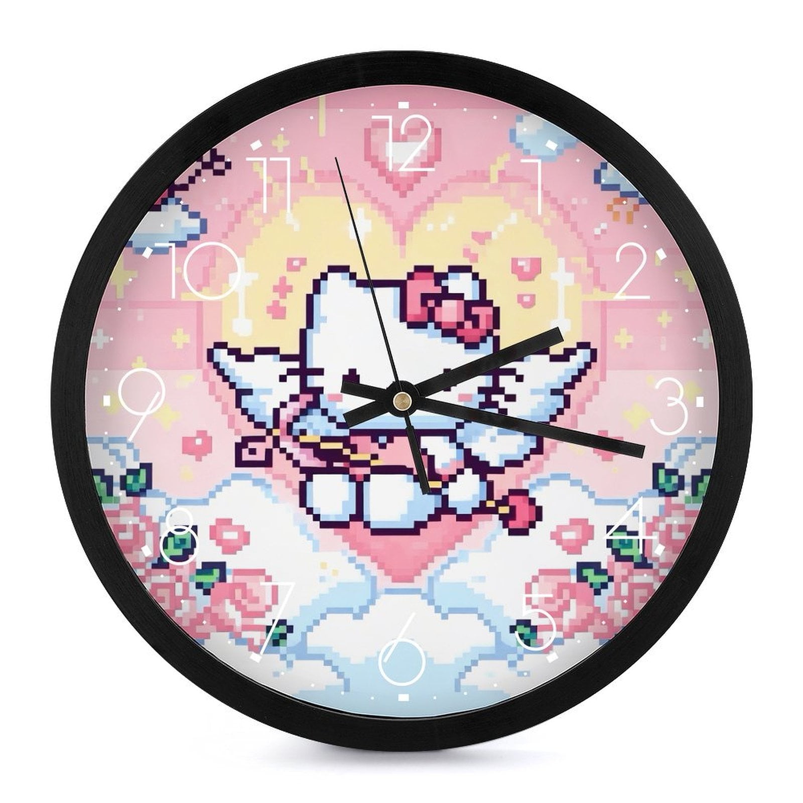 Hello Kitty Round wall clocks battery operated decorative - Walmart.com